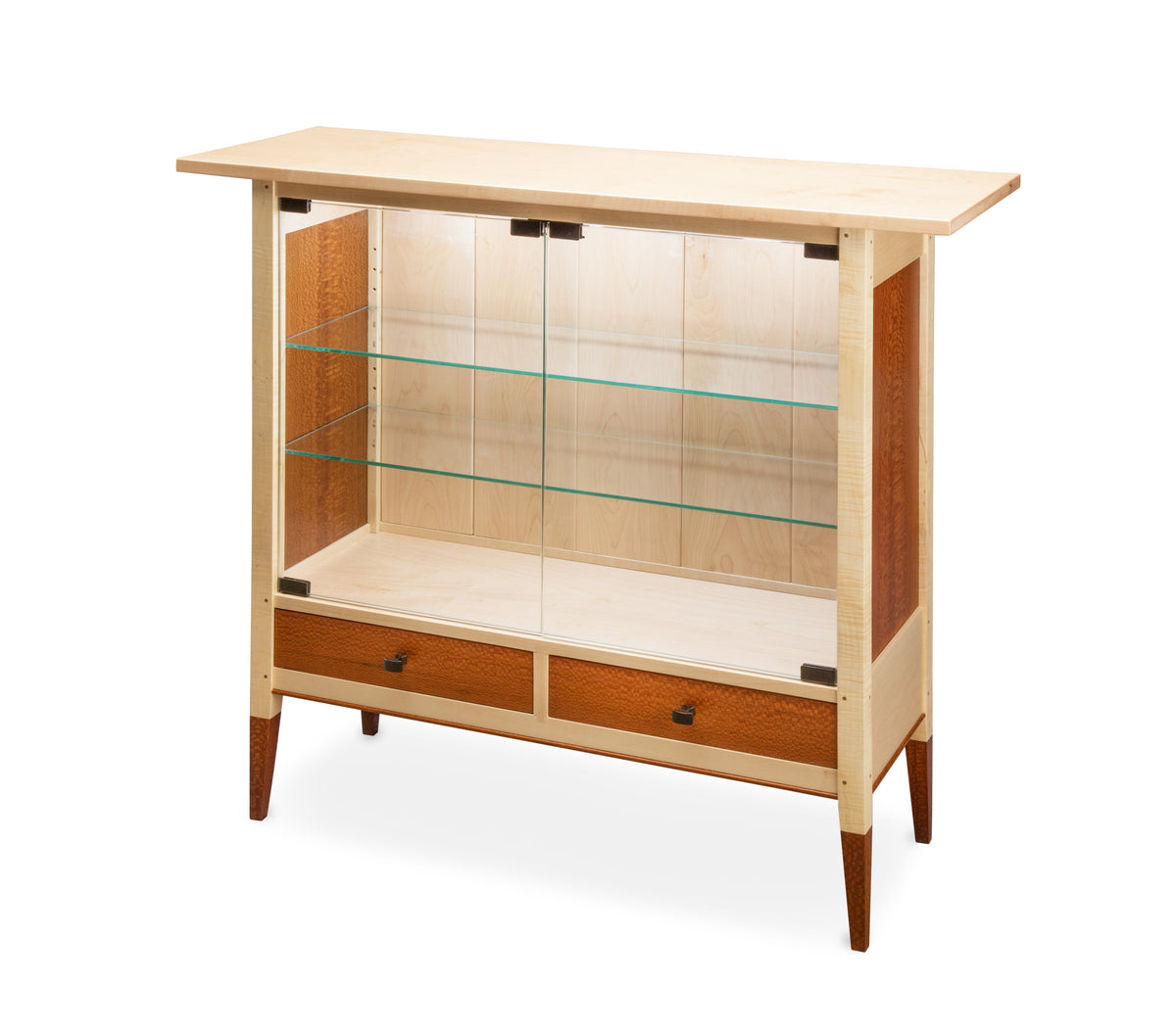Maple Display Case – THOMAS WILLIAM FURNITURE